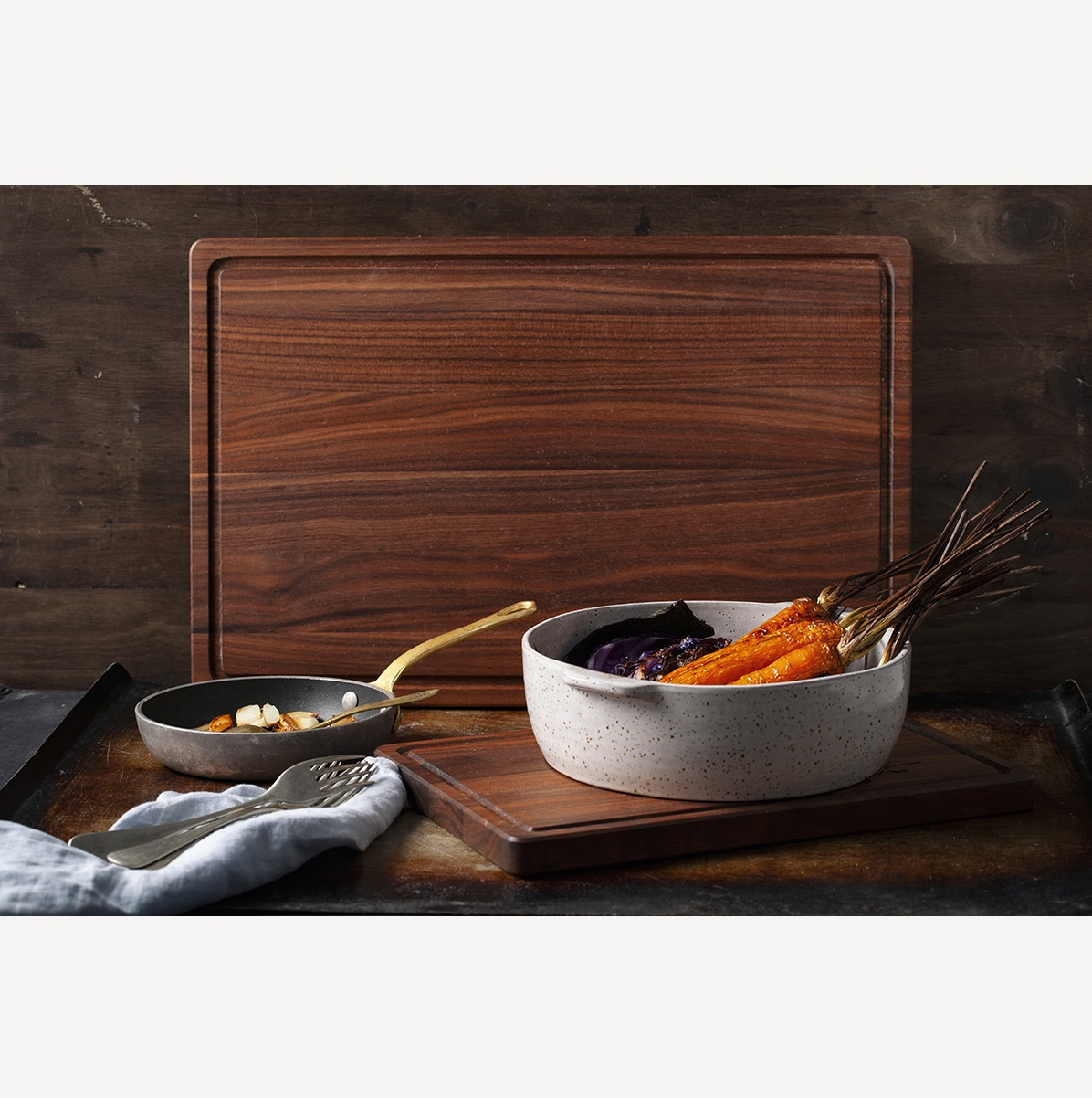 American walnut board - luxury board 310x200x19mm